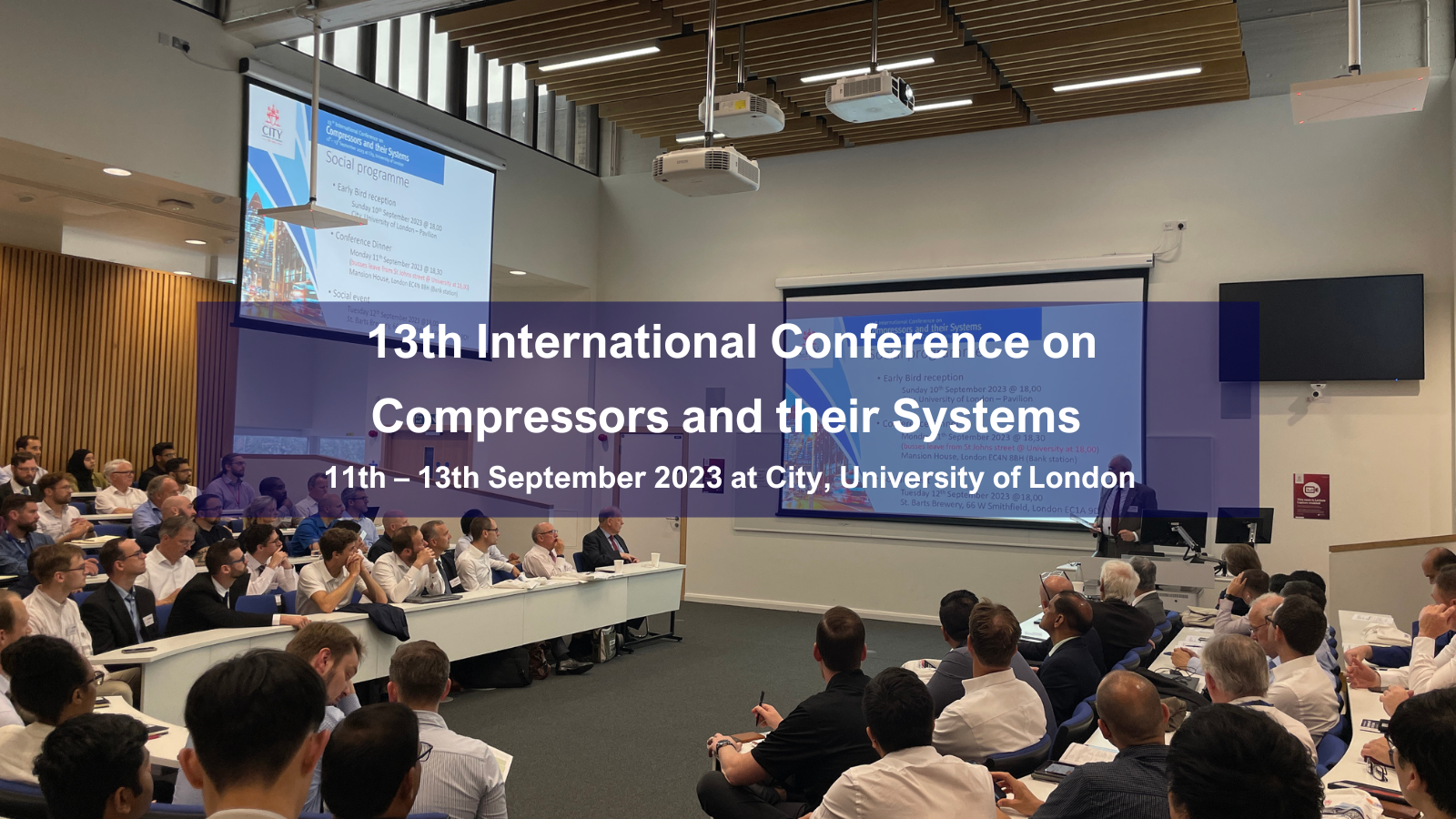 Reflecting on the 13th International Conference on Compressors and their Systems - PDM Analysis Ltd