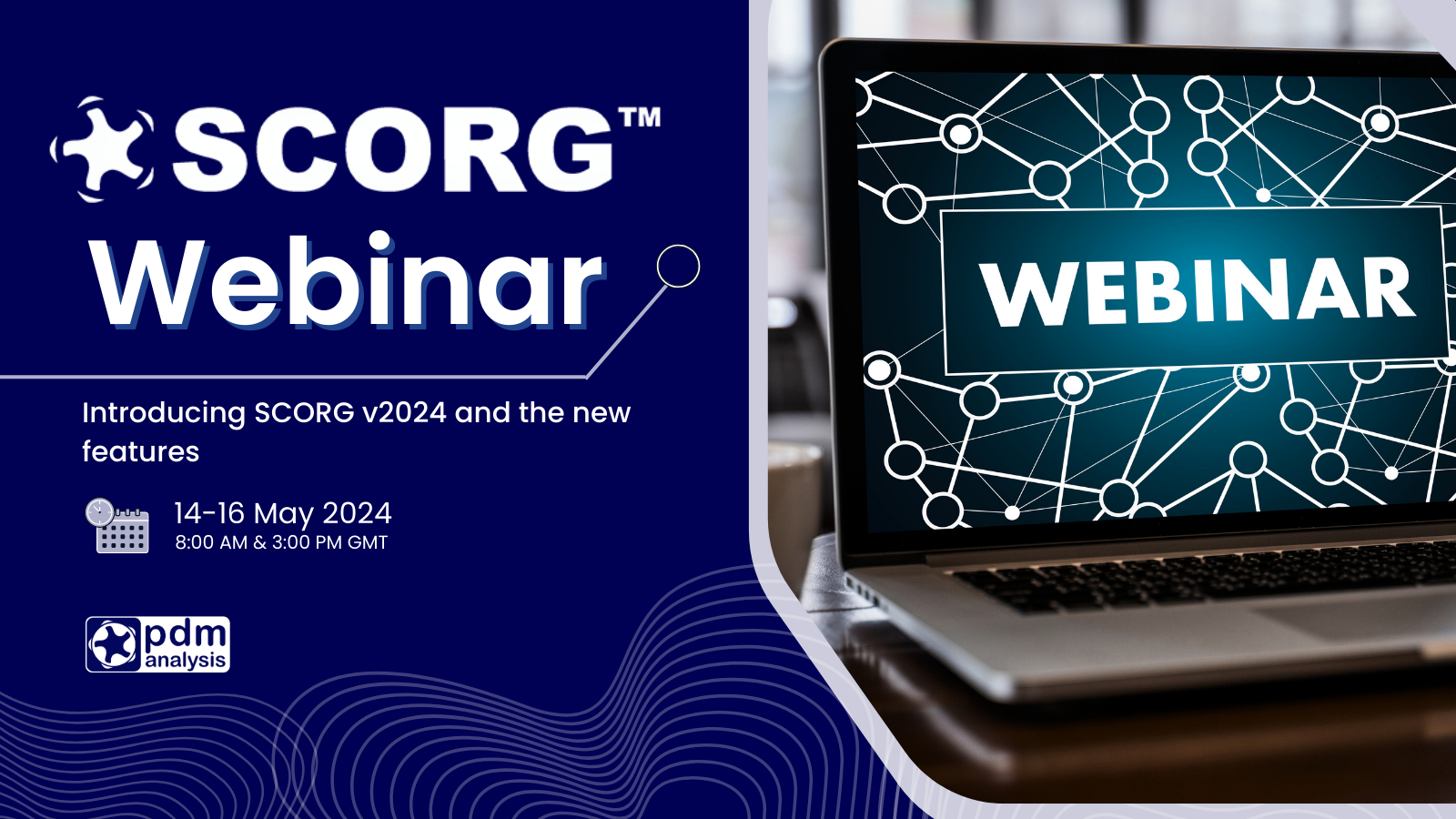 SCORG v2024 alert: New Release and Webinar! - PDM Analysis Ltd