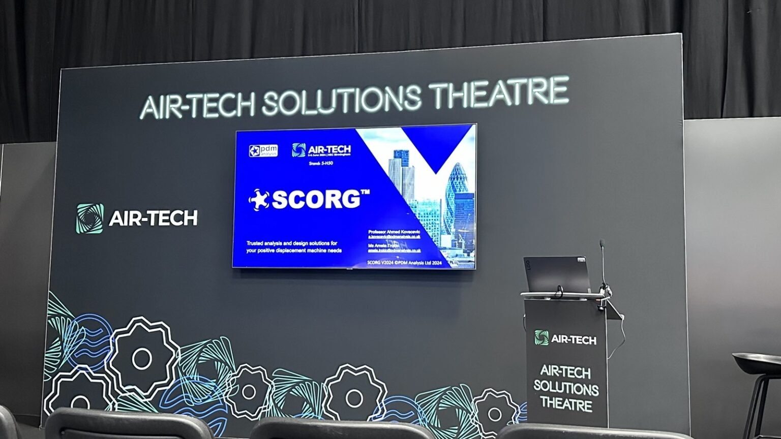 PDM Analysis Exhibited at AirTech 2024 - PDM Analysis Ltd